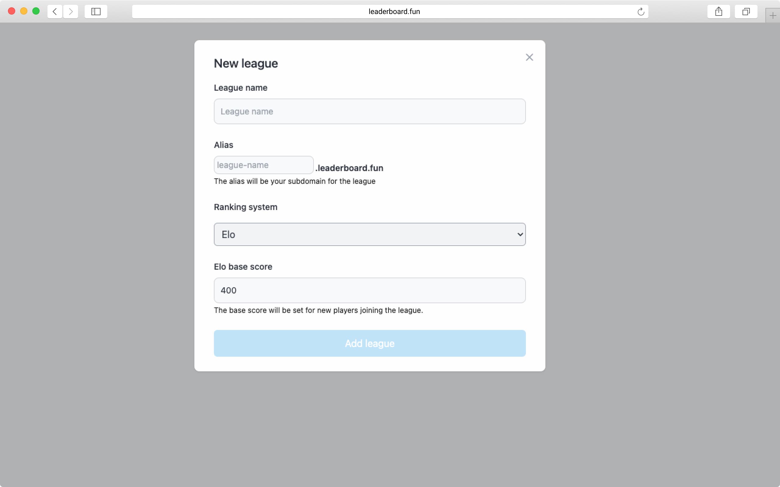 Home | leaderboard.fun